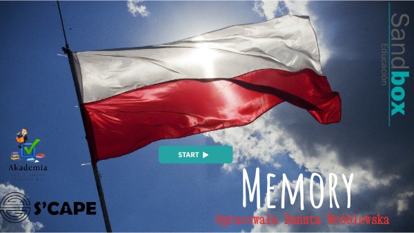 Memory - Rozpoznajemy flagi sąsiadów Polski.