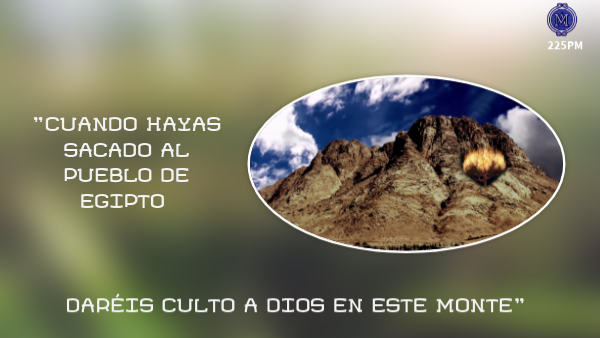 DAREIS CULTO A DIOS EN ESTE MONTE