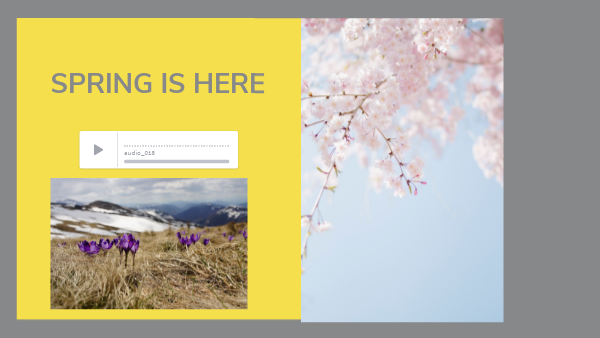 SPRING IS HERE | Genially