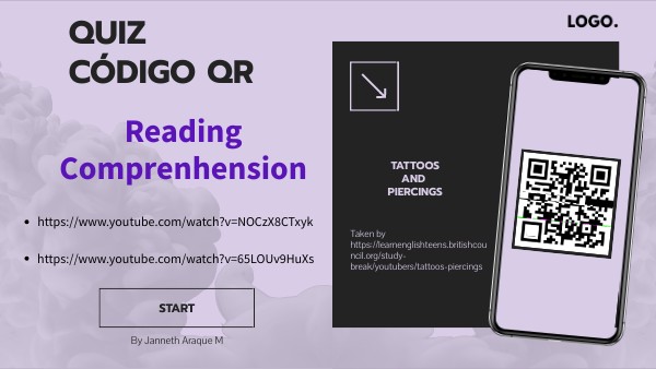 Reading Comprehension | Genially