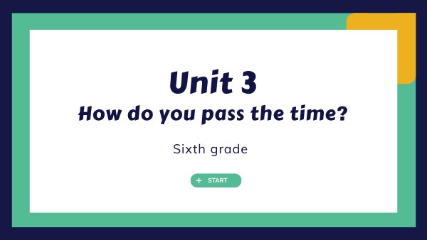 Unit 3 challenges | Genially