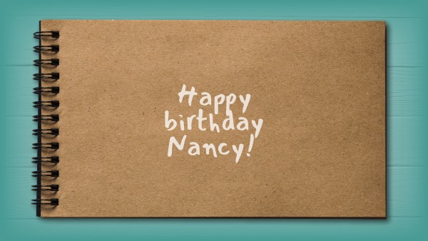 HAPPY BDAY NANCY! | Genially