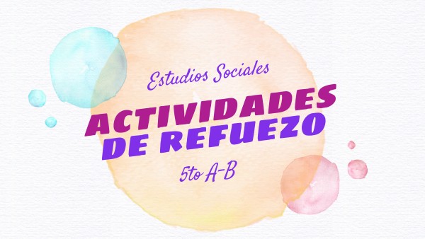 25/11/21 EE.SS. - Actividades de Refuerzos | Genially