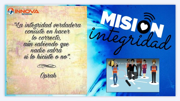 PORTADA INTEGRIDAD | Genially