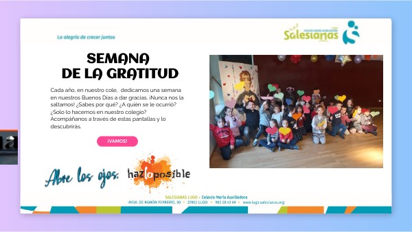 Gratitud-Buenos días Interactivos | Genially