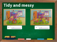 Tidy and messy | Genially