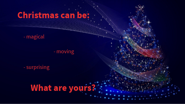 Christmas speaking B1 | Genially