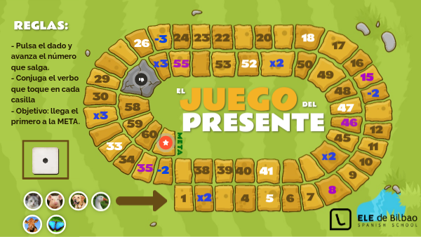 Repaso PRESENTE regular.irreg | Genially