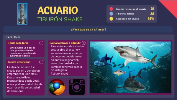 Acuario Shark | Genially