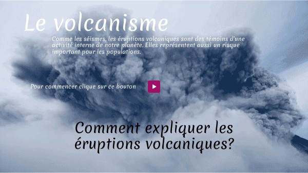 Le volcanisme 4ième