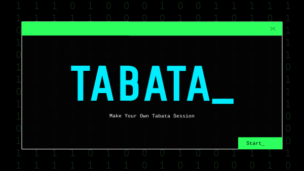 TABATA EDITION | Genially