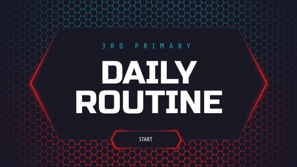 Daily Routine 3rd Primary