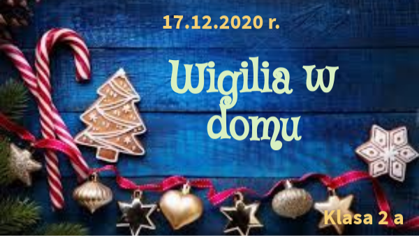 Wigilia w domu | Genially