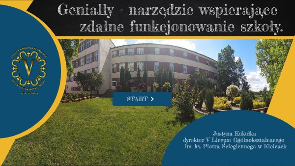 Genially w VLO im. ks. P. Ściegiennego w Kielcach | Genially