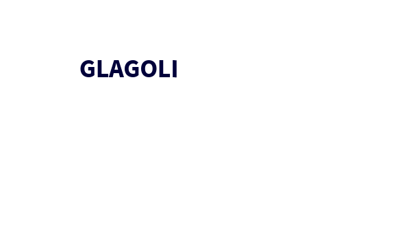 Glagoli, 4. razred | Genially