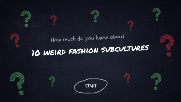 10 weird fashion subtitles | Genially