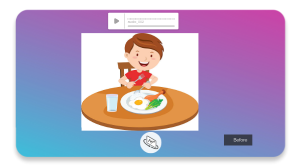 before after daily schedule | Genially