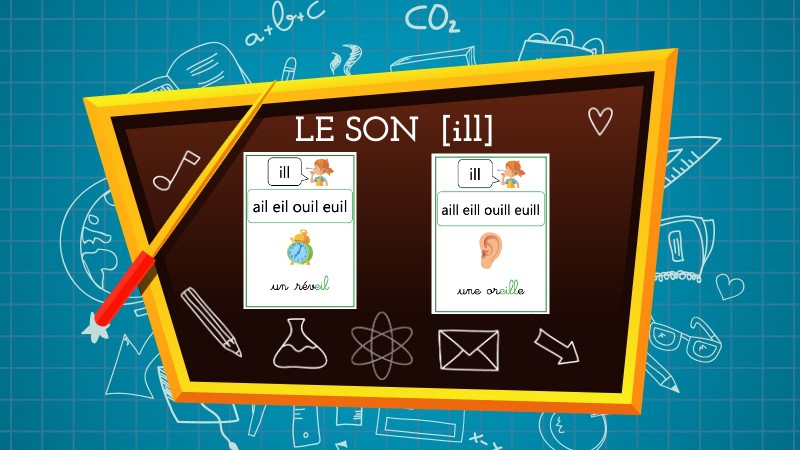 Le son ill (ail, ail, euil, ouil...) | Genially
