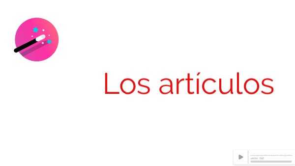 ARTICULOS | Genially