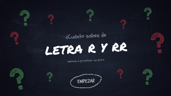 letra r | Genially