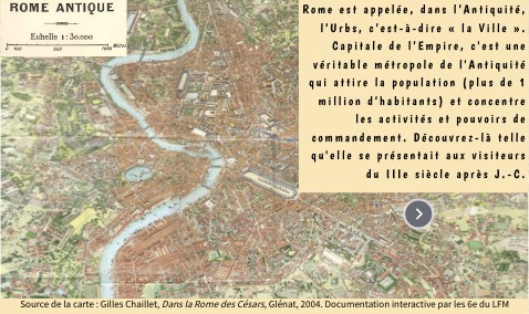 Rome antique interactive