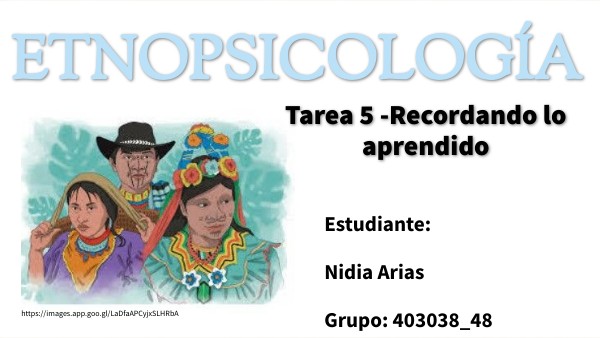 Etnopsicología | Genially