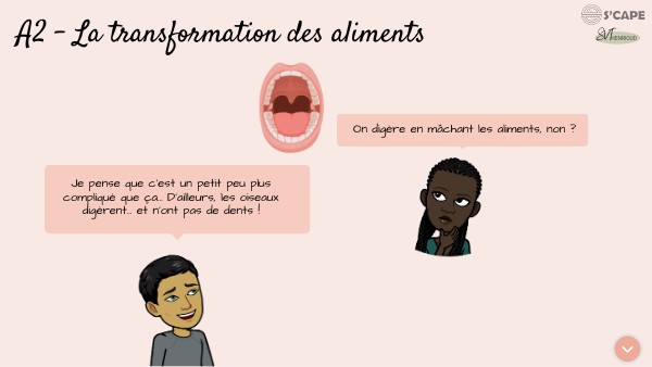 5e - A2 - La transformation des aliments | Genially