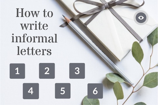 How to write informal letters