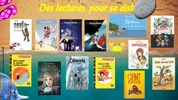 Des lectures pour les vacances ! | Genially