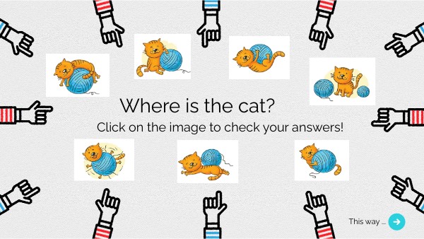 PREPOSITIONS OF PLACE 3RD YEAR | Genially