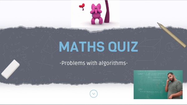 QUIZ MATEMÁTICAS | Genially