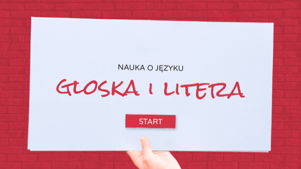 Głoska i litera | Genially