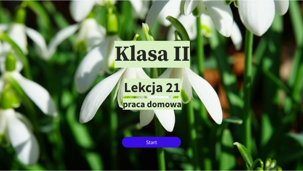 Kl. 2 lekcja 21, PD