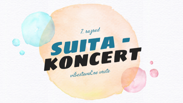 Suita i koncert | Genially