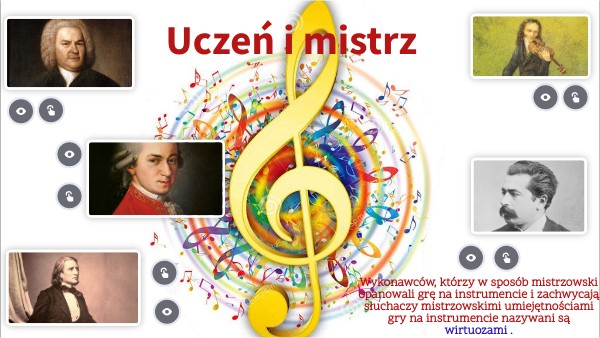 Uczeń i mistrz. Galeria wirtuozów.