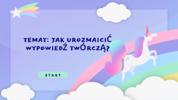 Copy - opowiadanie twórczek, kl.6 | Genially