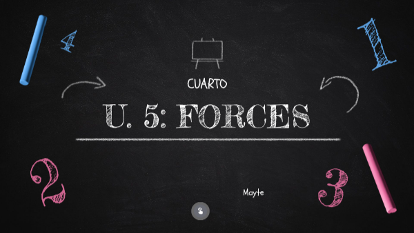 4º : U. 5 FORCES | Genially