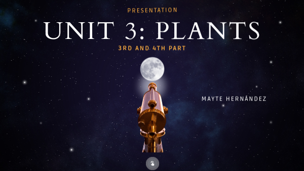 3º. PLANTS. 3ª PART | Genially