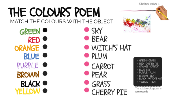 THE COLOURS POEM_Activities