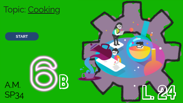 6B - Cooking Verbs | Genially