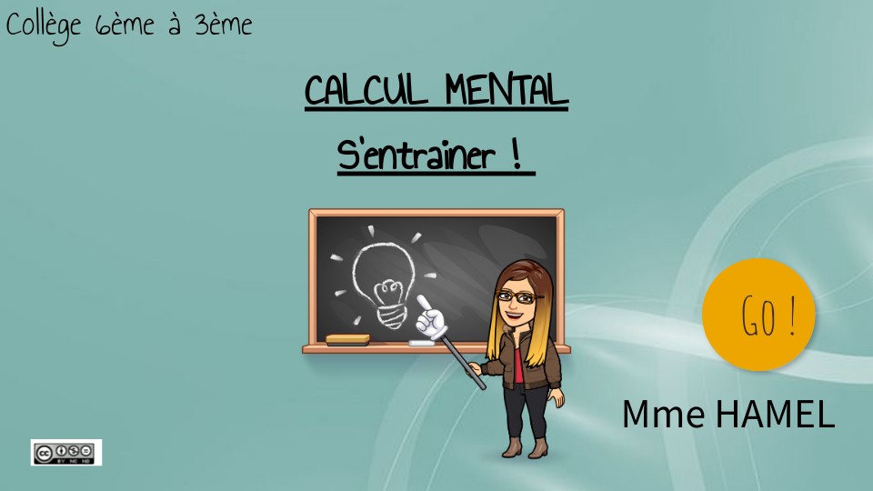 COLLEGE CALCUL MENTAL | Genially
