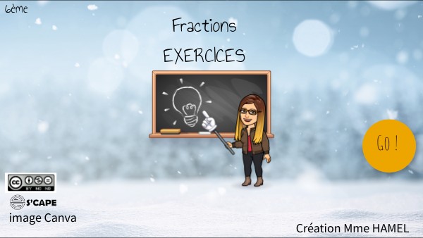 6eme EXOS fractions | Genially