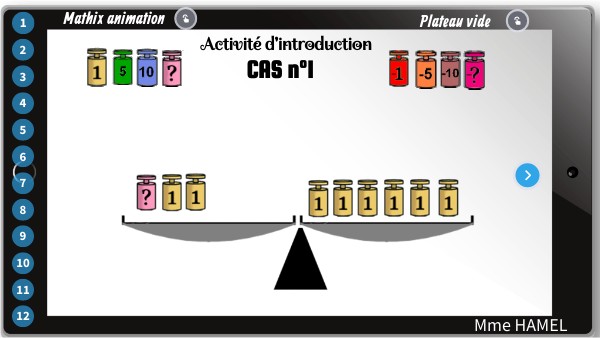 3eme Equations ACTIVITE INTRODUCTION | Genially