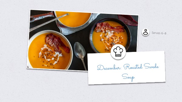 Roasted swede soup | Genially