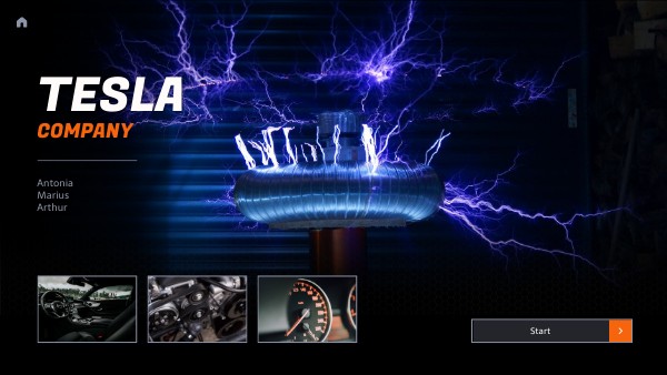Tesla Company | Genially