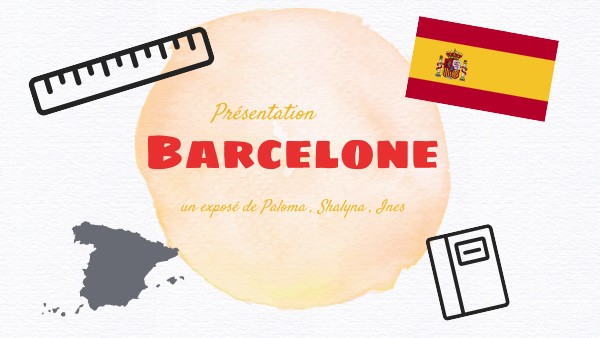 Exposé barcelone | Genially