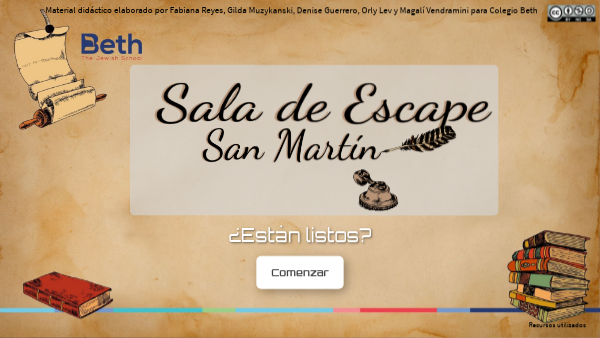Sala de Escape -San Martín | Genially