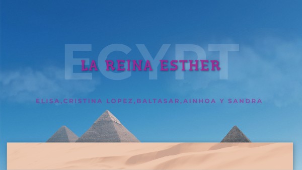 La reina esther | Genially