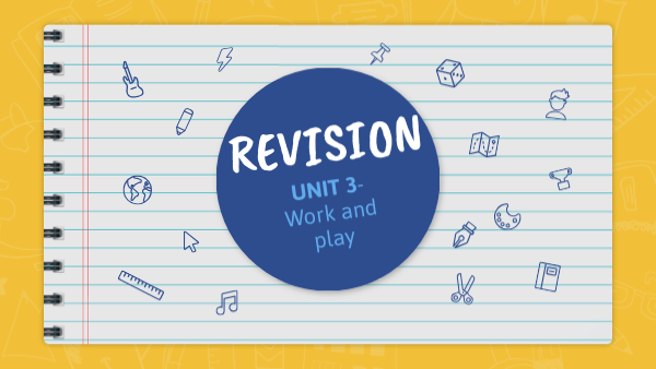 Revision- Unit 3