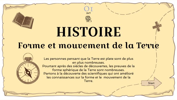 Histoire de la forme de la Terre | Genially